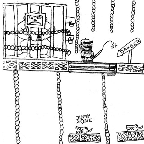 Maze Craze #201-04 - Donkey Kong Jr.