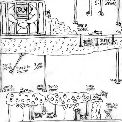 Maze Craze #202-05 - Donkey Kong Jr. #3 (Answer)
